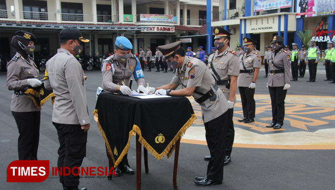Pimpin Sertijab Kasat dan Kapolsek, Kapolres Cilacap: Ini Dinamika ...