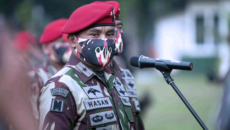 HUT Ke-75 TNI, Danjen Kopassus: Semua Komponen Harus Bersatu Majukan ...