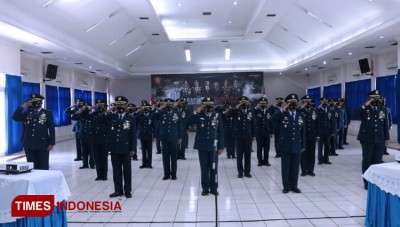 Digelar Virtual, Peringatan HUT ke-75 TNI di Markas Kahormatau Tetap Khidmat - TIMES Indonesia