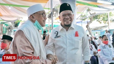 KH Idris Hamid Puji LaNyalla Mahmud Mattalitti Karena Dua Hal Ini - TIMES Indonesia