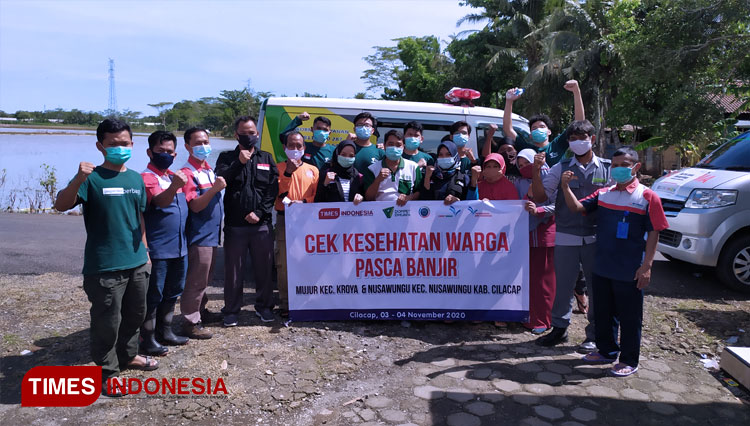 TIMES Indonesia Peduli dan PBMT Indonesia Bantu Cek Kesehatan Korban ...