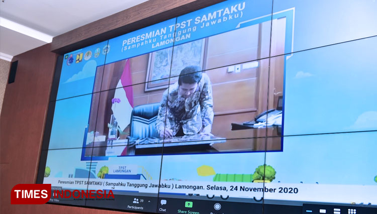 Wagub Jatim Emil Dardak Resmikan TPST Samtaku Lamongan Terbesar di Indonesia - TIMES Indonesia