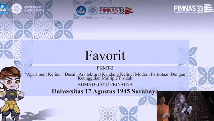 Untag Surabaya Berhasil Raih Juara Favorit di PIMNAS Ke-33 PKM-T - TIMES Indonesia