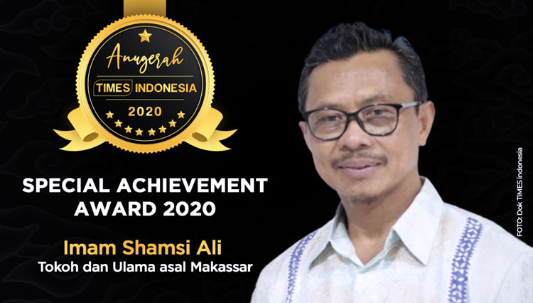 Imam Shamsi Ali Granted with Special Achievement Award - TIMES Indonesia
