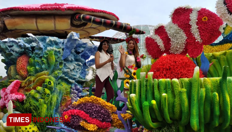 Wow, Ada Parade Bunga di Batu Love Garden - TIMES Indonesia