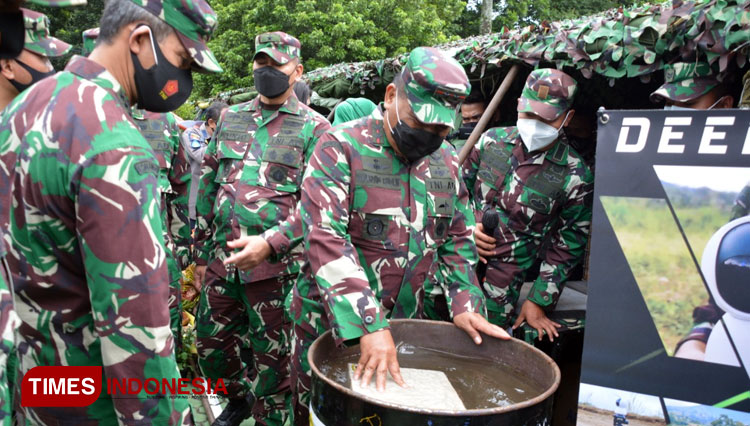 Prajurit Yonzipur-3/YW Kodam III/Siliwangi Kembangkan Teknologi Beton ...