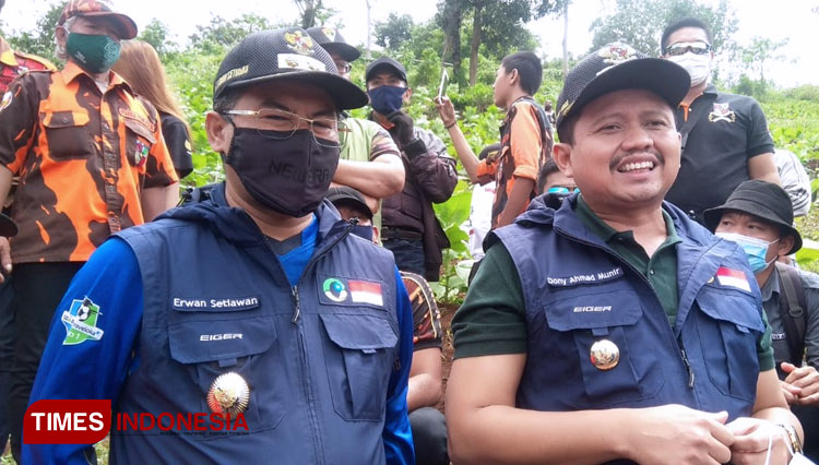 Gerakan Penghijauan di Area Longsor, Ini Harapan Bupati Sumedang ...