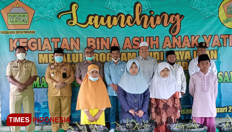 Remaja Masjid Nurul Quran Latih Anak Yatim Piatu Budidaya Ikan dalam ...