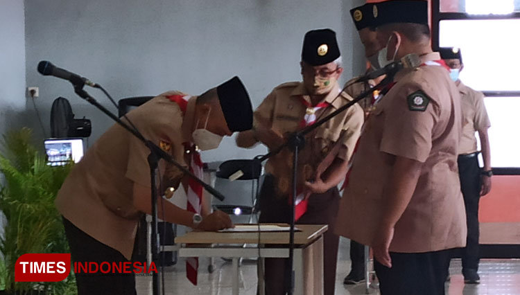 Sekjen Kwarnas Pramuka Lantik Pengurus Sako Hidayatullah Tingkat ...