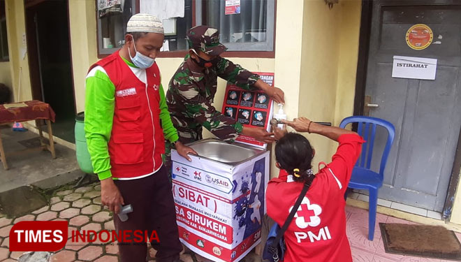 Tim Sibat PMI Sirukem Banjarnegara Gencarkan Sosialisasi Prokes Covid ...