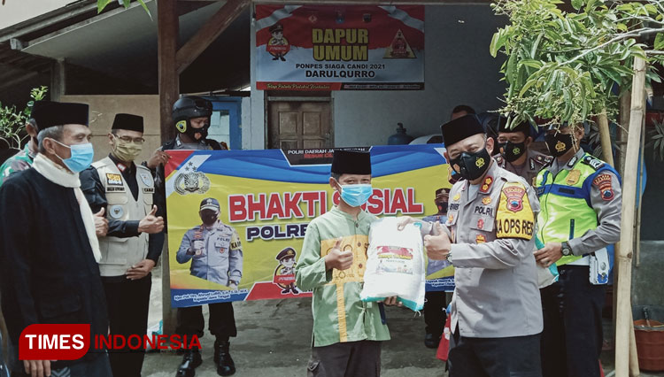 Kapolres Cilacap Launching Ponpes Tangguh Siaga Candi 2021 - TIMES ...