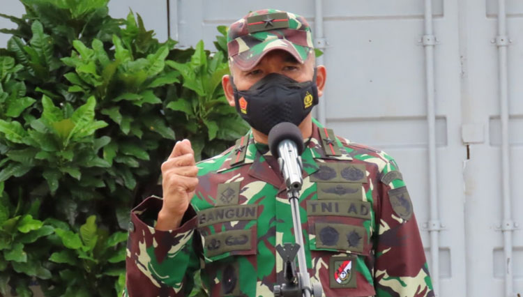 Korem 174 Merauke Gelar Apel Pengamanan Kunjungan Panglima TNI dan ...