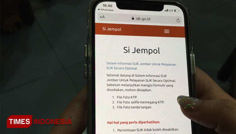Luncurkan Si Jempol, OJK Jember Ingin Permudah Debitur Urus SLIK di ...