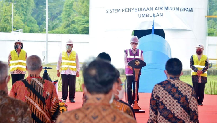Peresmian SPAM Umbulan di Kabupaten Pasuruan - TIMES Indonesia