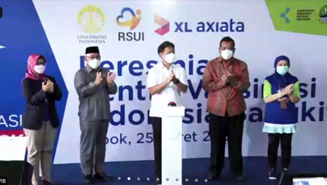 RS UI dan XL Axiata Resmikan Sentra Vaksinasi untuk Indonesia Bangkit ...