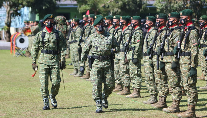 Tongkat Komando Komandan Brigif Raider 13/1 Tasikmalaya Berpindah ...