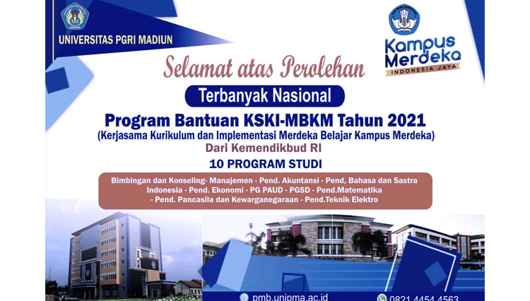 Top, Unipma Madiun Raih Hibah KSKI-MBKM Tahun 2021 Terbanyak Nasional ...