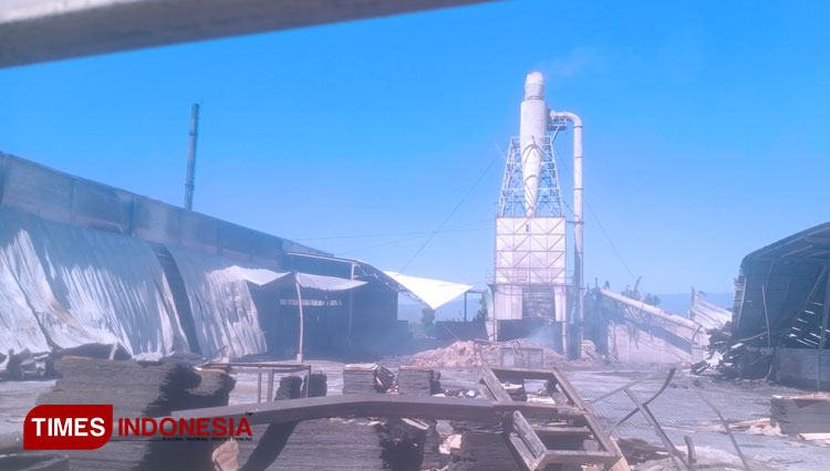 Polisi Selidiki Penyebab Kebakaran Pabrik Kayu Probolinggo - TIMES Indonesia