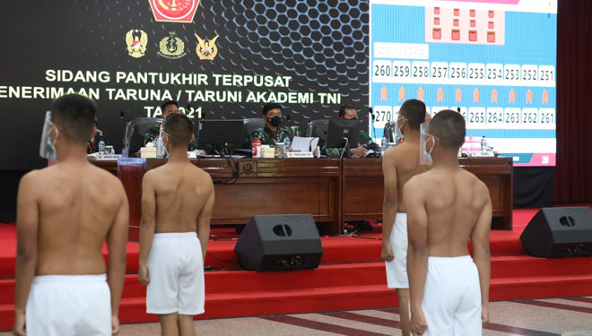 Pimpin Sidang Pantukhir Akmil TNI 2021, Panglima TNI: Saya Yakin Hasil ...