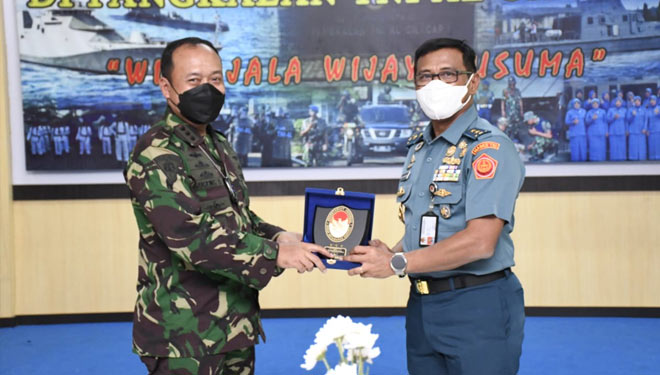 Tim Setjen Wantannas RI Kunjungi Lanal Cilacap - TIMES Indonesia