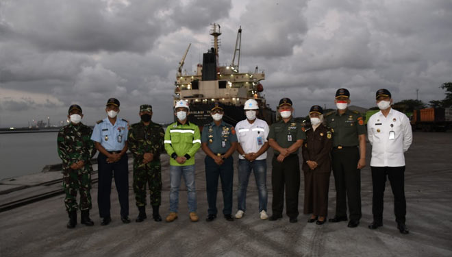 Tim Setjen Wantannas RI Kunjungi Lanal Cilacap - TIMES Indonesia