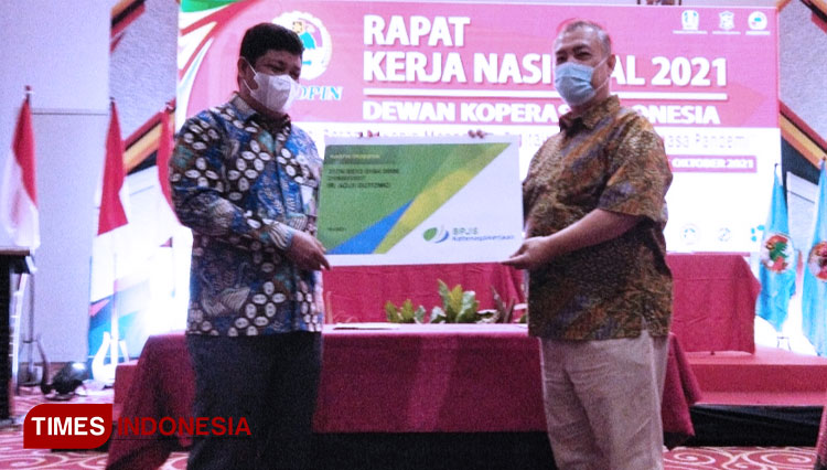 Di Rakernas Dekopin, BPJS Ketenagakerjaan Ajak Lindungi Pekerja Sektor ...
