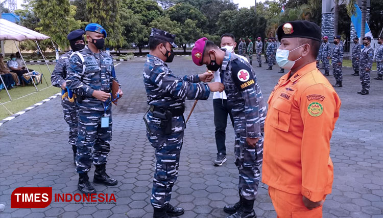 Lanal Cilacap Gelar Latihan Penanggulangan Bencana - TIMES Indonesia