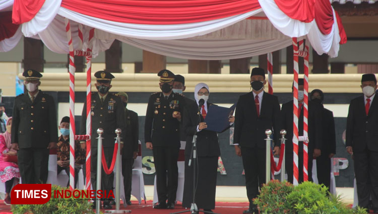 Peringatan Hari Pahlawan, Bupati Blitar Ajak Generasi Bangsa Gali Kreativitas - TIMES Indonesia