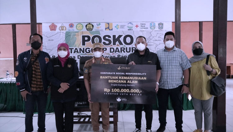 Viral Blast Global Bantu Rp100 Juta bagi Warga Terdampak Erupsi Semeru ...