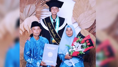 Kisah Inspiratif, Penyintas Tumor di Kota Banjar Lulus Sarjana dengan ...