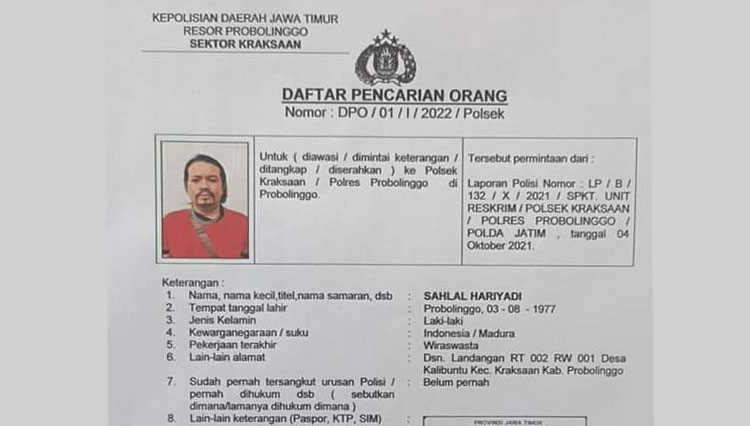 Ketua Debt Collector di Probolinggo jadi Buronan Polisi - TIMES Indonesia